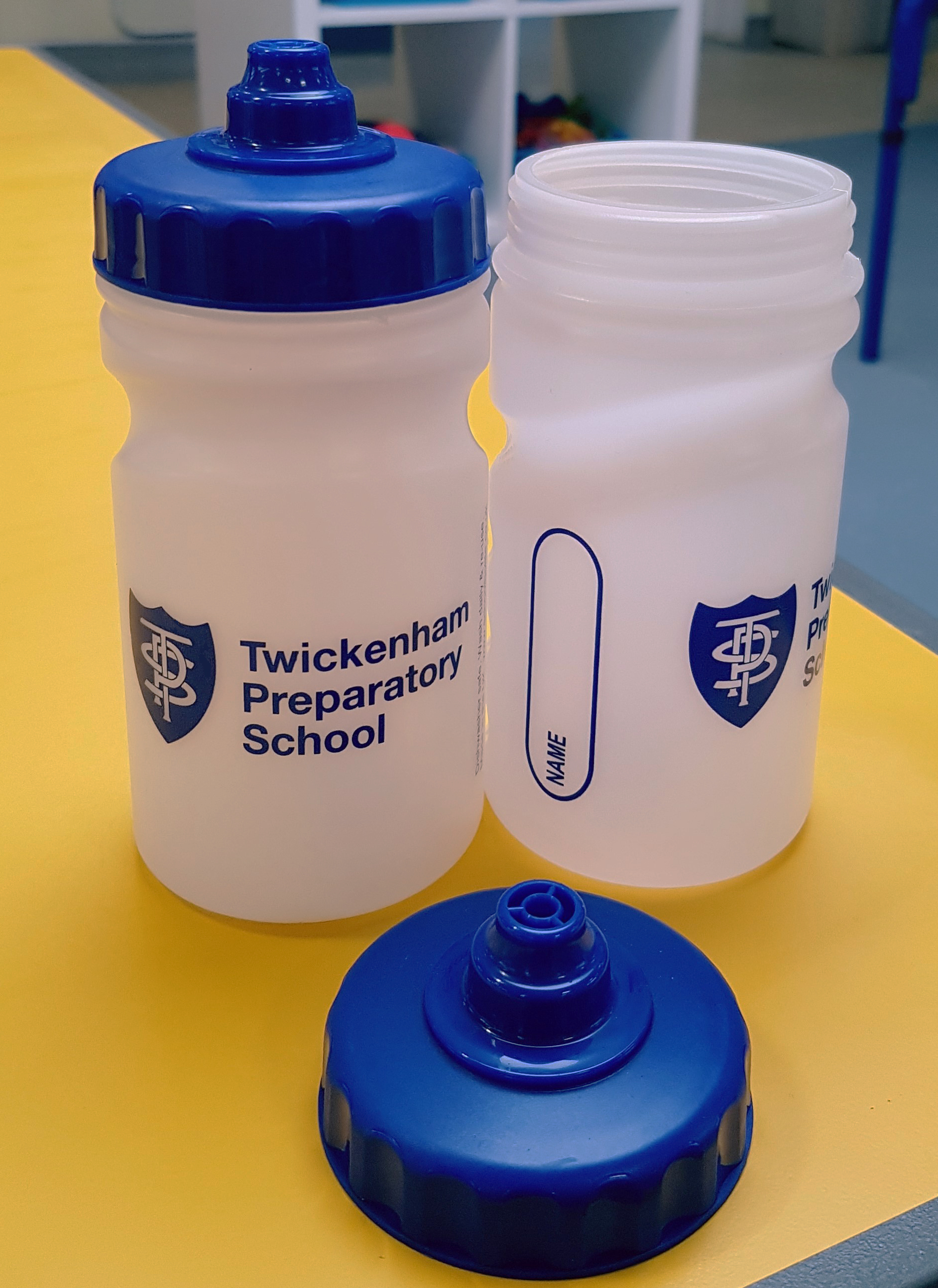 Printed Water Bottles 300ml, 500ml and 750ml : School Bottle - reusable ...