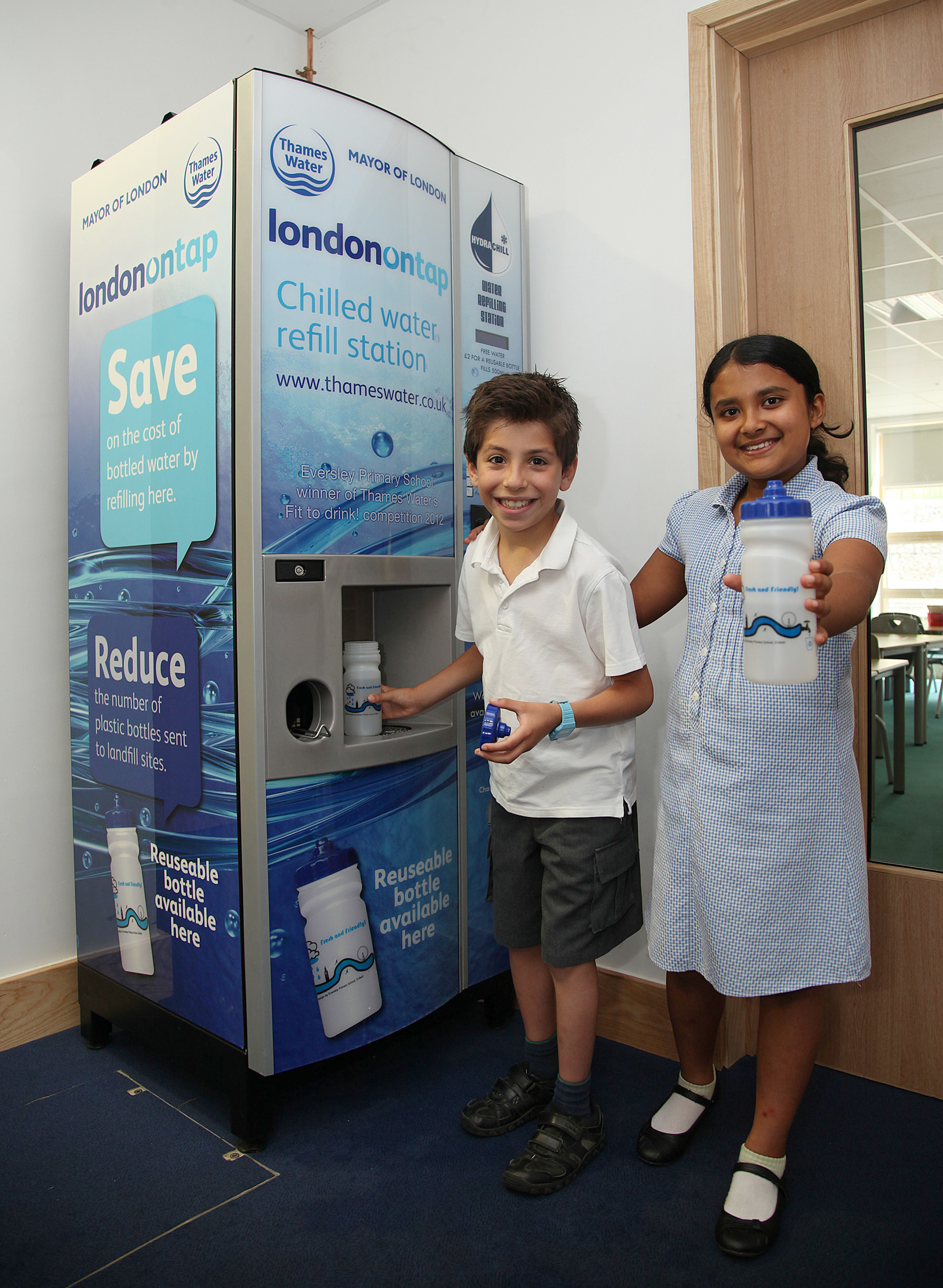 Water Refilling Stations : School Bottle - reusable personalized water ...