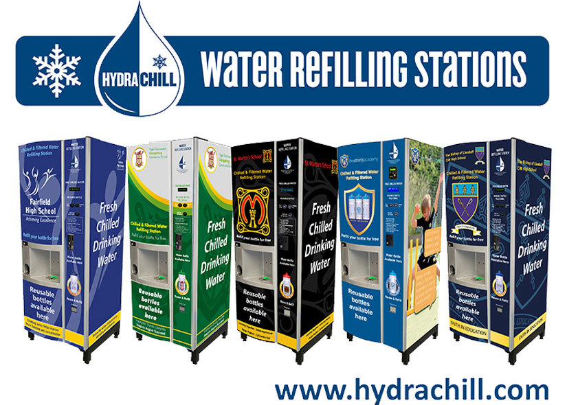 Water Refilling Stations : School Bottle - reusable personalized water ...